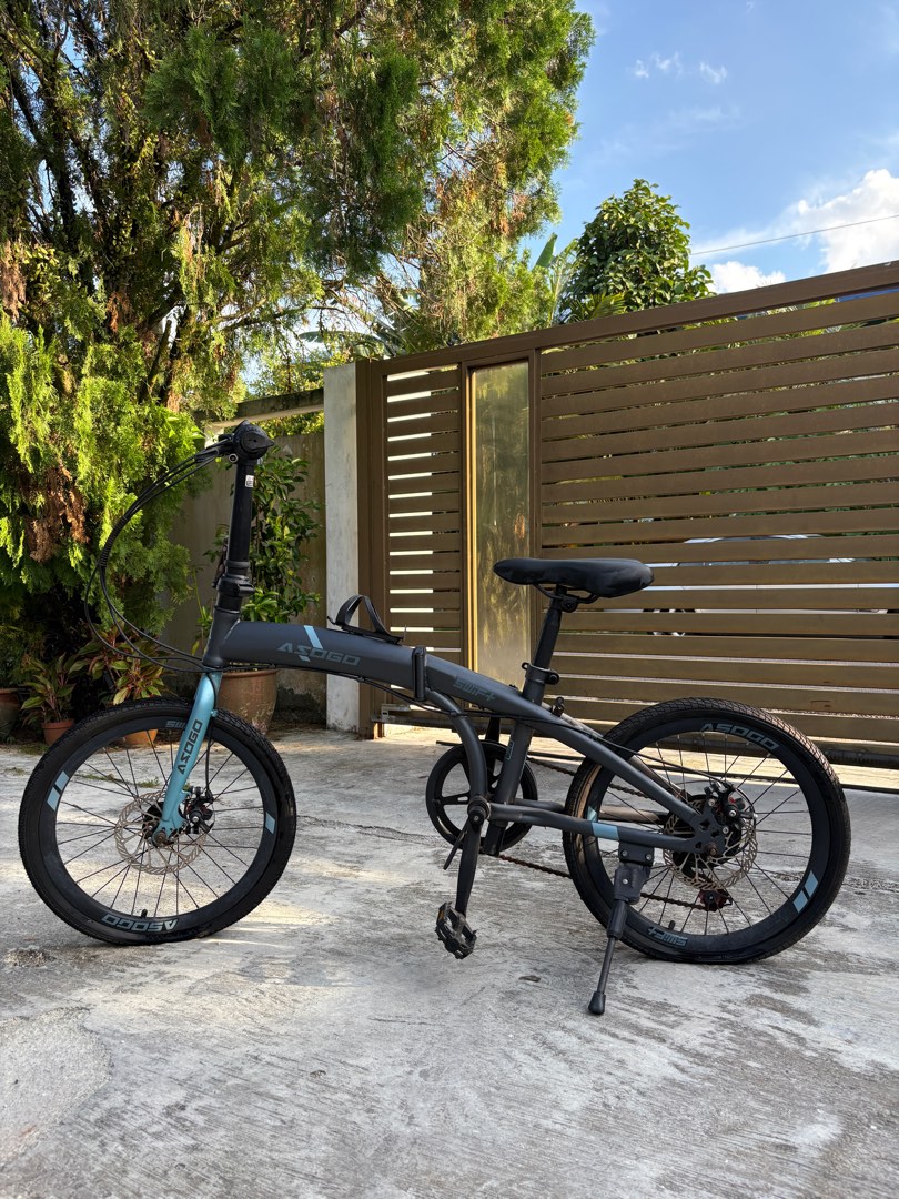 Folding Bicycle Asogo, Sports Equipment, Bicycles & Parts, Bicycles on Carousell