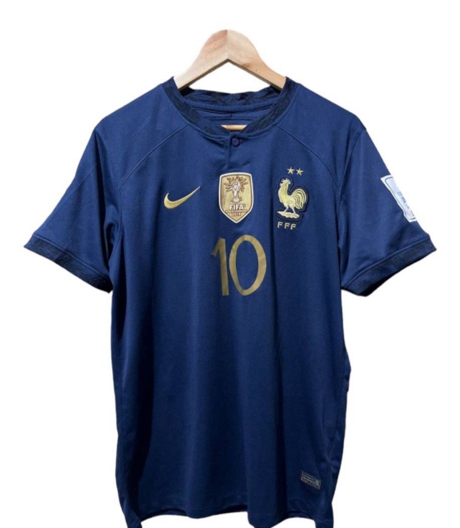 France Football kit Mbappe, Men's Fashion, Tops & Sets, Tshirts & Polo ...