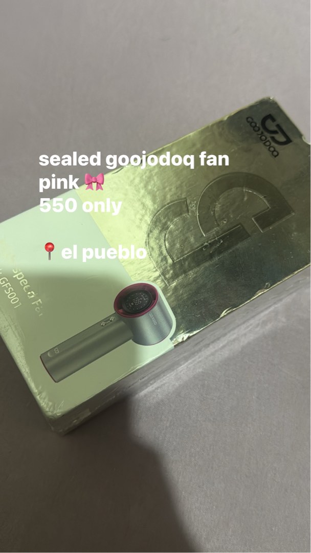 goojodoq turbo fan color pink brand new, Furniture & Home Living ...