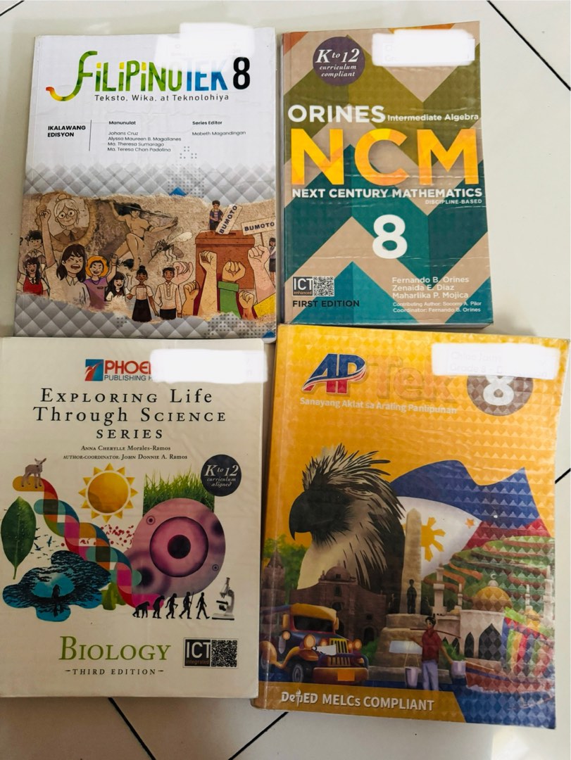 Grade 8 books, Hobbies & Toys, Books & Magazines, Textbooks on Carousell