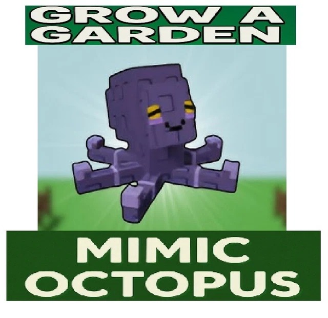 Grow a garden Mimic Octopus pet, Video Gaming, Gaming Accessories, In ...