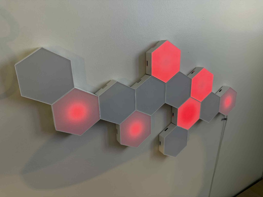 Hexagon RGB Wall Decor, Furniture & Home Living, Home Decor, Wall Decor ...
