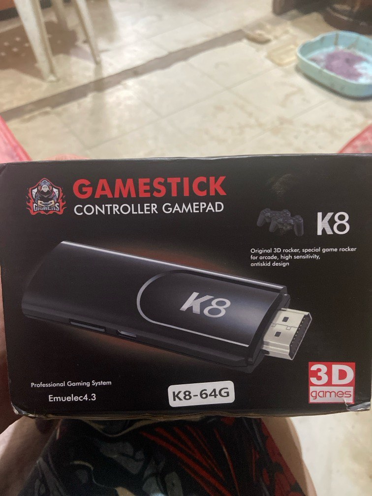 K8-64G gamestick controller gamepad, Video Gaming, Video Game Consoles ...