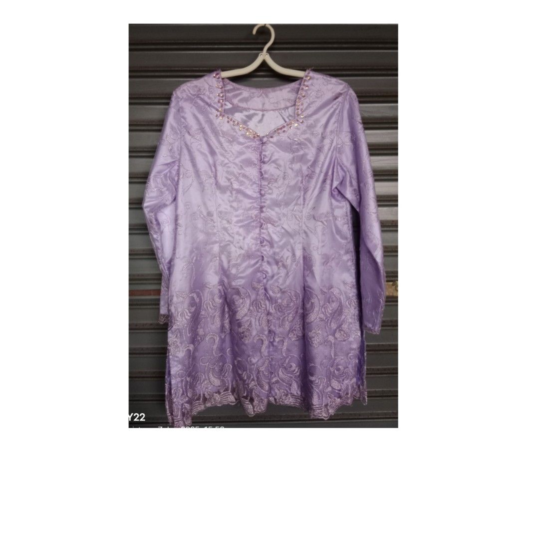 KD132 Kebaya cewek dewasa preloved, Fesyen Wanita, Pakaian Wanita, Gaun ...
