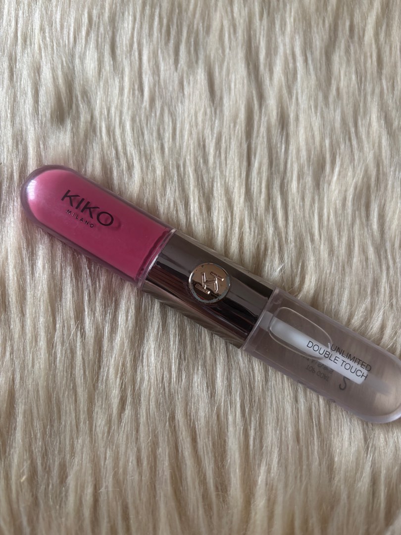 Kiko Milano double touch lipstick plus free jmcy lippie, Beauty ...