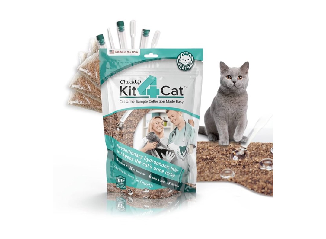 (U.P $110 USD) KIT4CAT 2lb Hydrophobic Litter Sand Cat Urine Sample ...