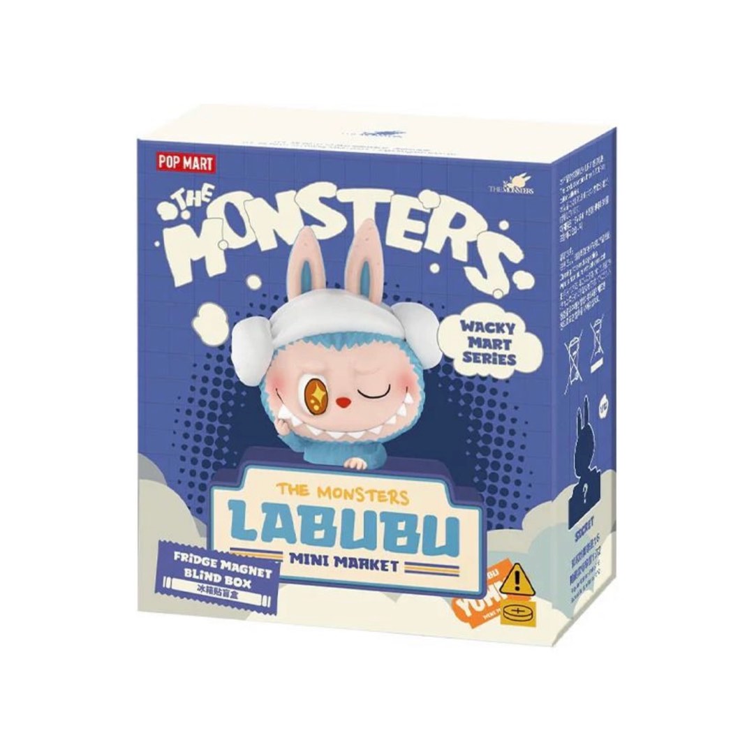 LABUBU MINI MARKET WACKY MART MAGNETS POPMART, Hobbies & Toys, Toys ...