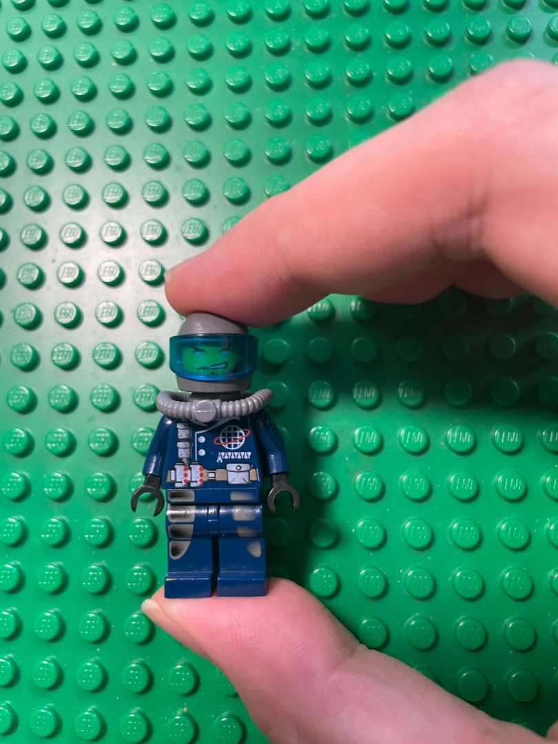 Lego Dash - Mission Deep Sea, Trans-Dark Blue Visor Set 4789 Minifigure ...