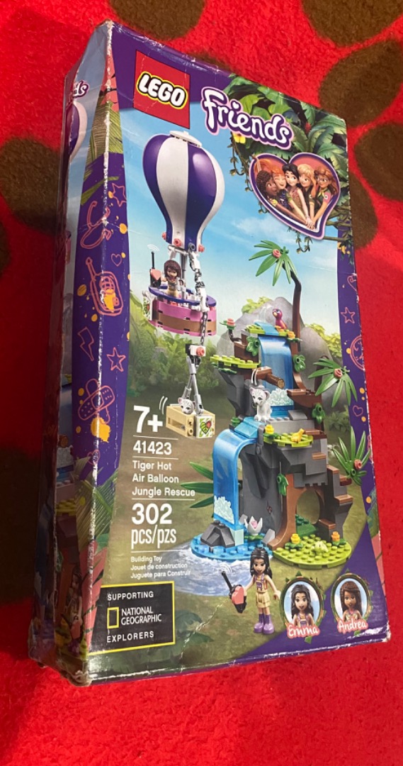 LEGO FRIENDS 41423 TIGER HOT AIR BALLOON, Hobbies & Toys, Toys & Games ...
