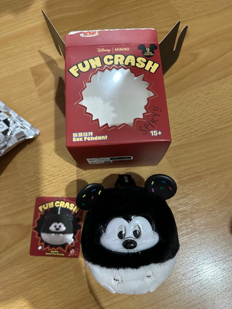 Miniso Mickey Fun Crash, Hobbies & Toys, Toys & Games on Carousell