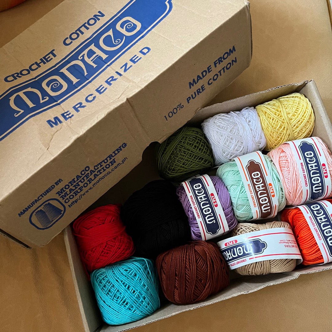 Monaco 5ply Yarn Assorted Colors, Hobbies & Toys, Stationary & Craft ...