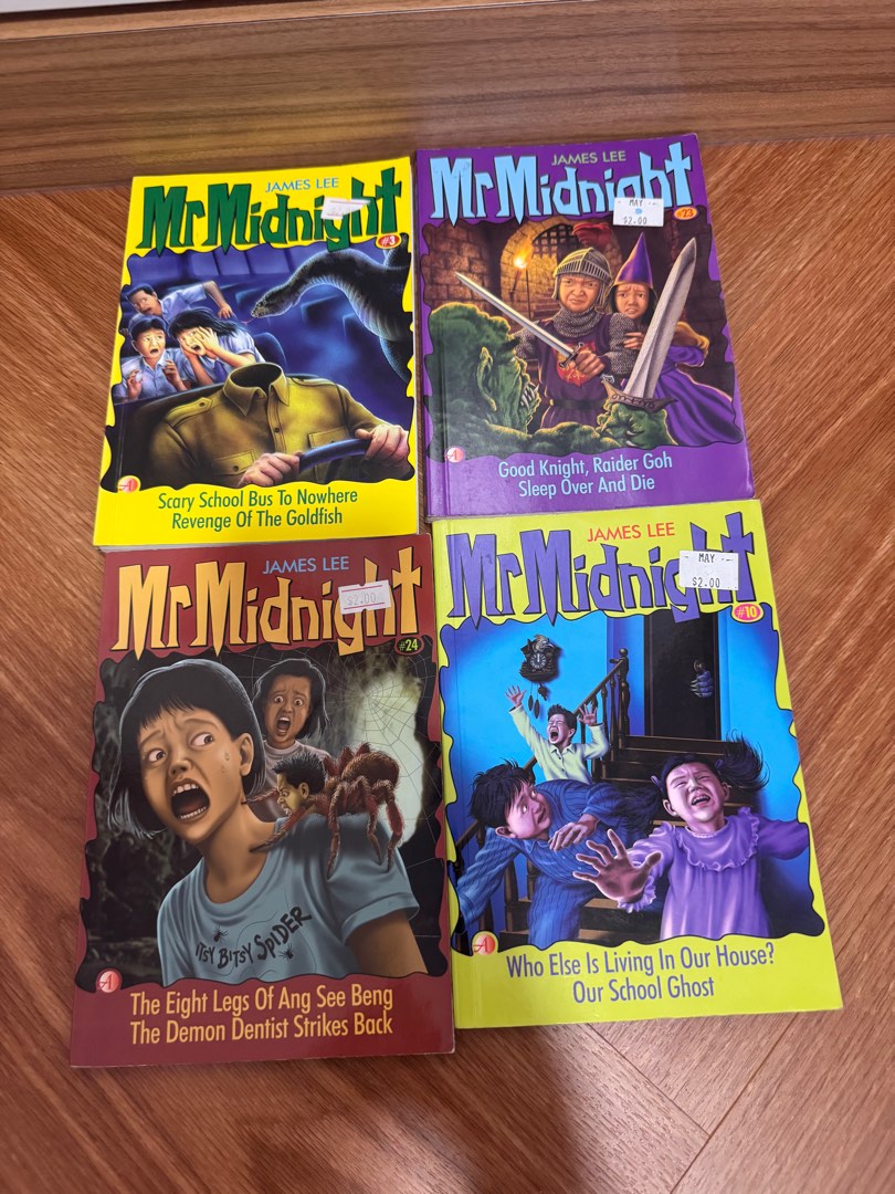 Mr Midnight books 12 books, Hobbies & Toys, Books & Magazines, Children's Books on Carousell