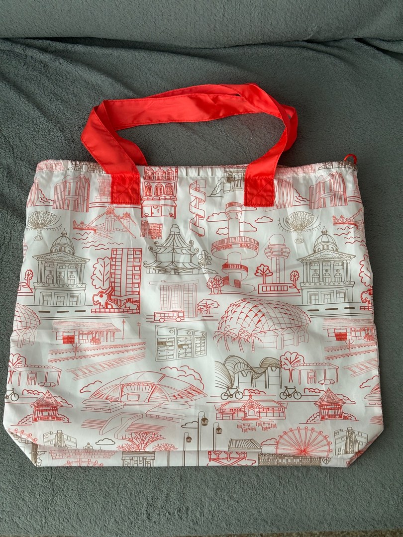 NDP 2025 SG60 tote bag - white colour, Women's Fashion, Bags & Wallets ...