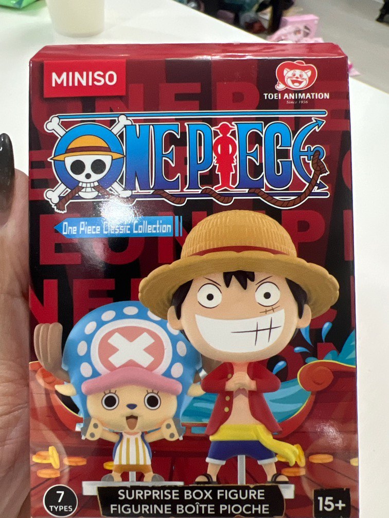 New launch miniso X one piece blind box, Hobbies & Toys, Toys & Games ...