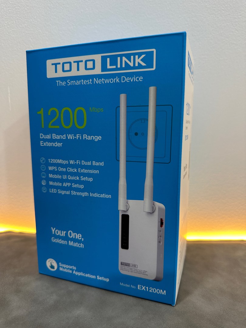 [New] TOTOLINK EX1200M 1200Mbps Dual Band WiFi Extender/Repeater ...