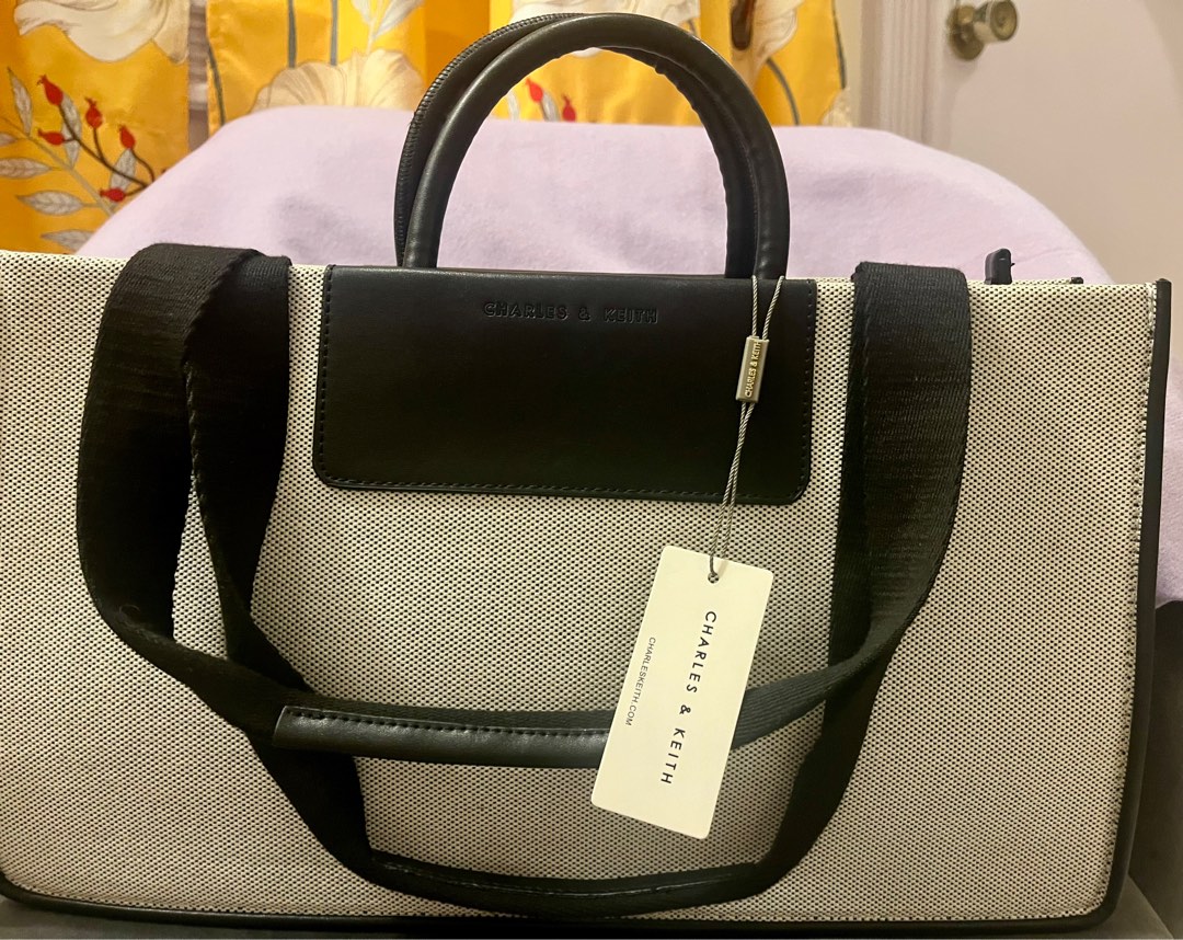 new with tag Charles & Keith 2-way shoulder bag, Women's Fashion, Bags ...