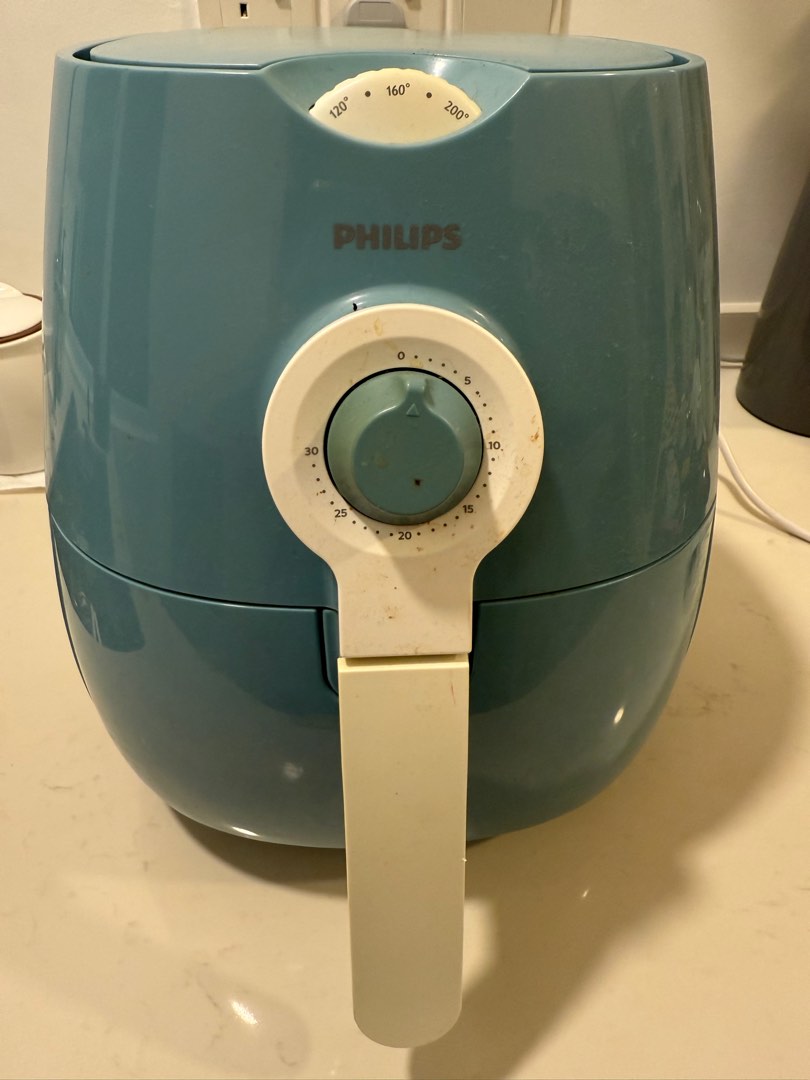 Philips Air Fryer, Teal, 0.8kg, TV & Home Appliances, Kitchen ...