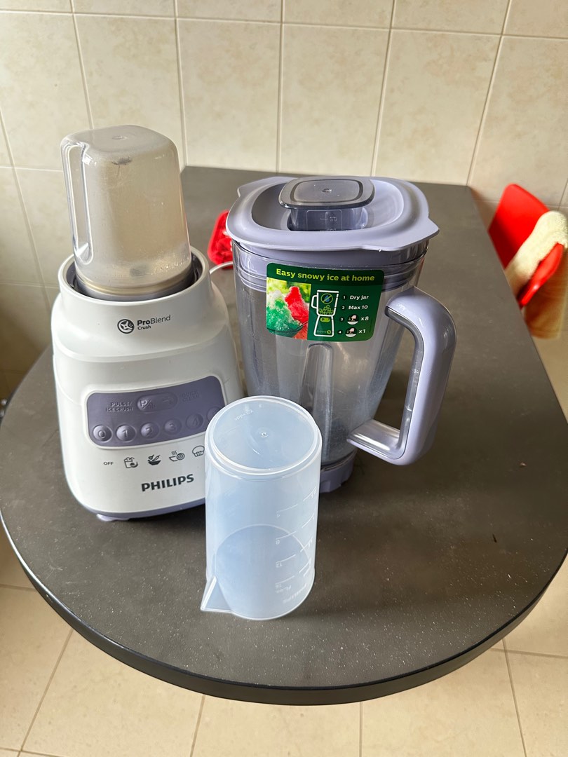 Philips ProBlend 6 Easy Snowy Ice Blender, TV & Home Appliances ...
