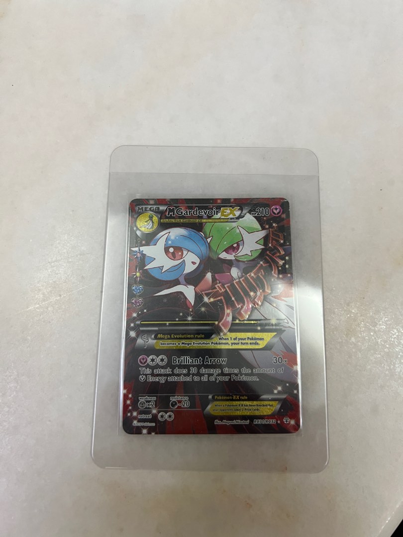 Pokemon TCG Mega Gardevoir EX Full Art RC31/RC32 Pokemon Generations ...