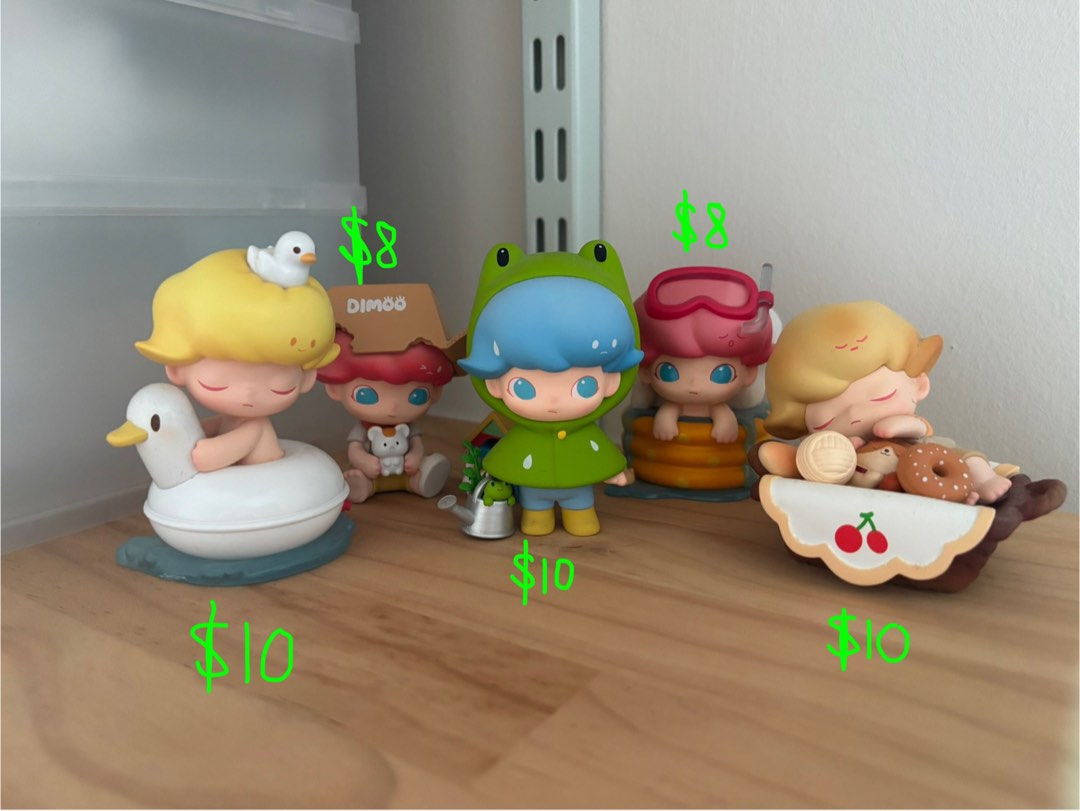 Popmart dimoo pets vacation blind box, Hobbies & Toys, Toys & Games on ...