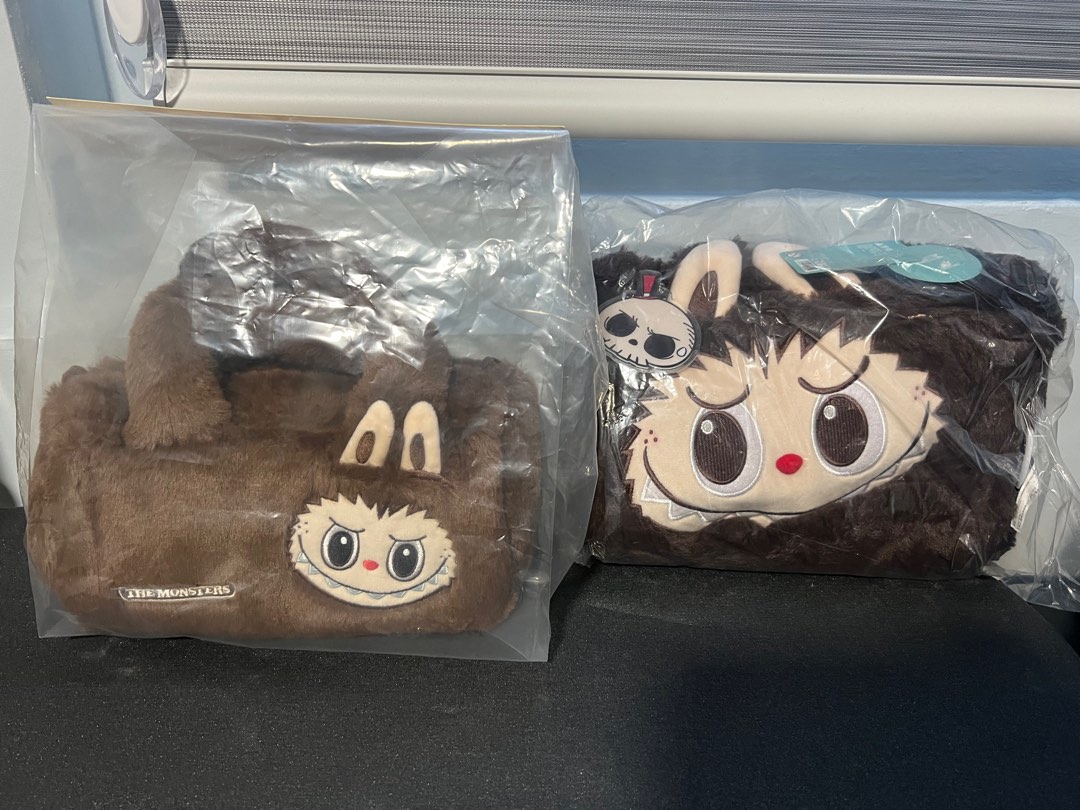 Popmart labubu cross body bag and reversible bag, Hobbies & Toys ...