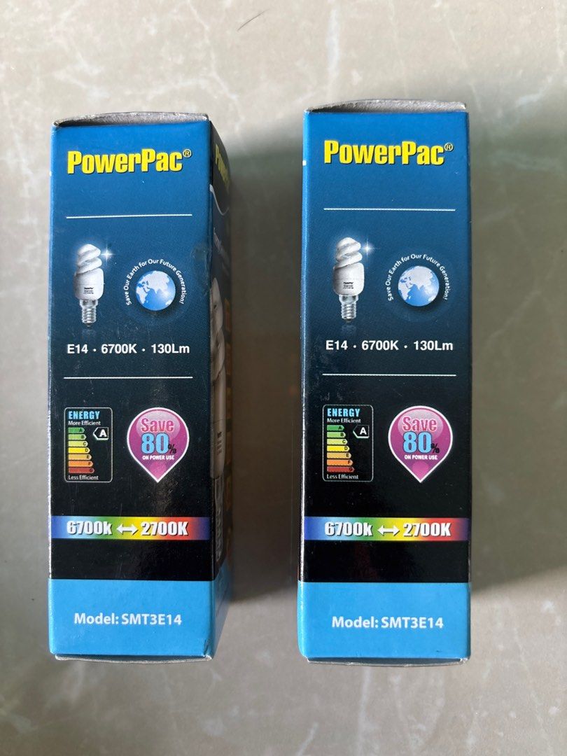 PowerPac NEW Light bulbs E14, Furniture & Home Living, Lighting & Fans ...