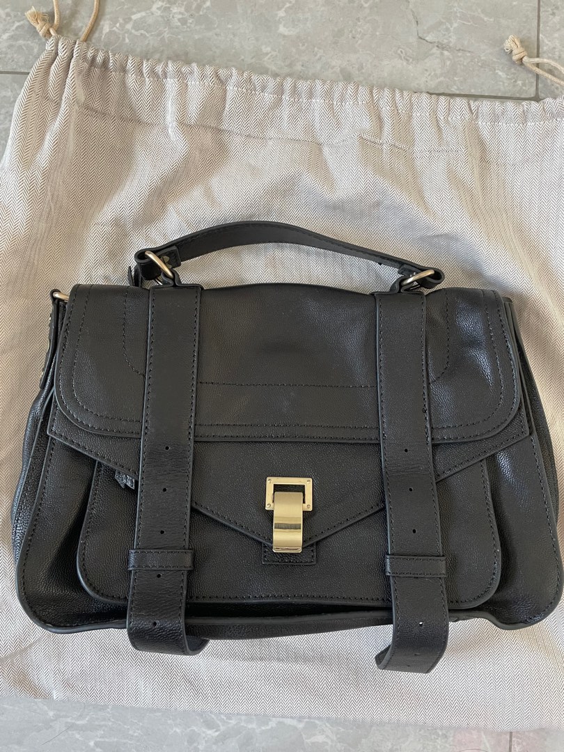 Premium leather Postman Bag, Women's Fashion, Bags & Wallets, Shoulder ...