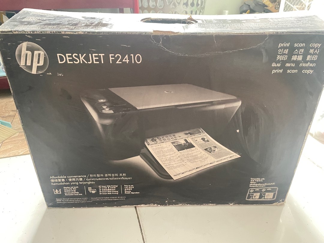 Printer HP deskjet f2410, Perabotan Rumah di Carousell