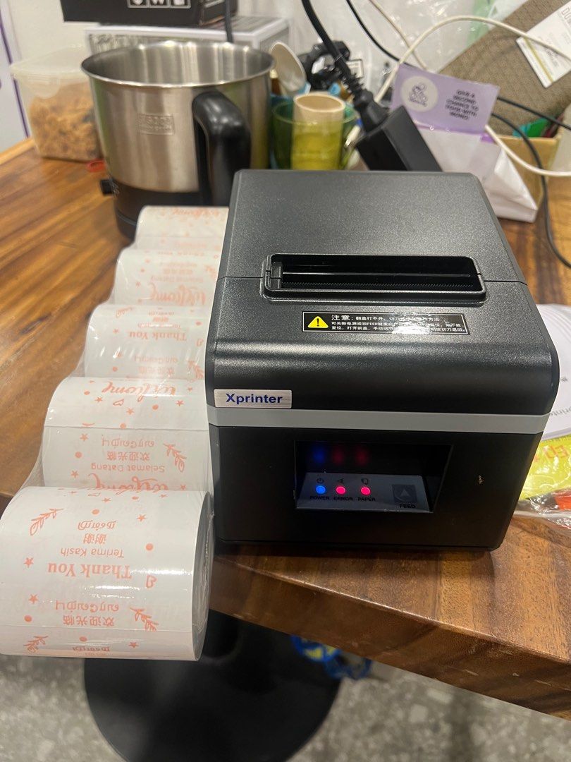 Receipt printer full set new, Computers & Tech, Printers, Scanners ...