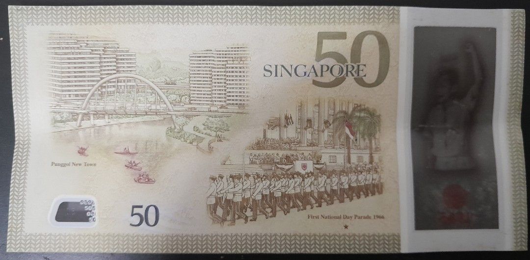 SG50 Singapore $50 Note 1980s, Hobbies & Toys, Memorabilia ...