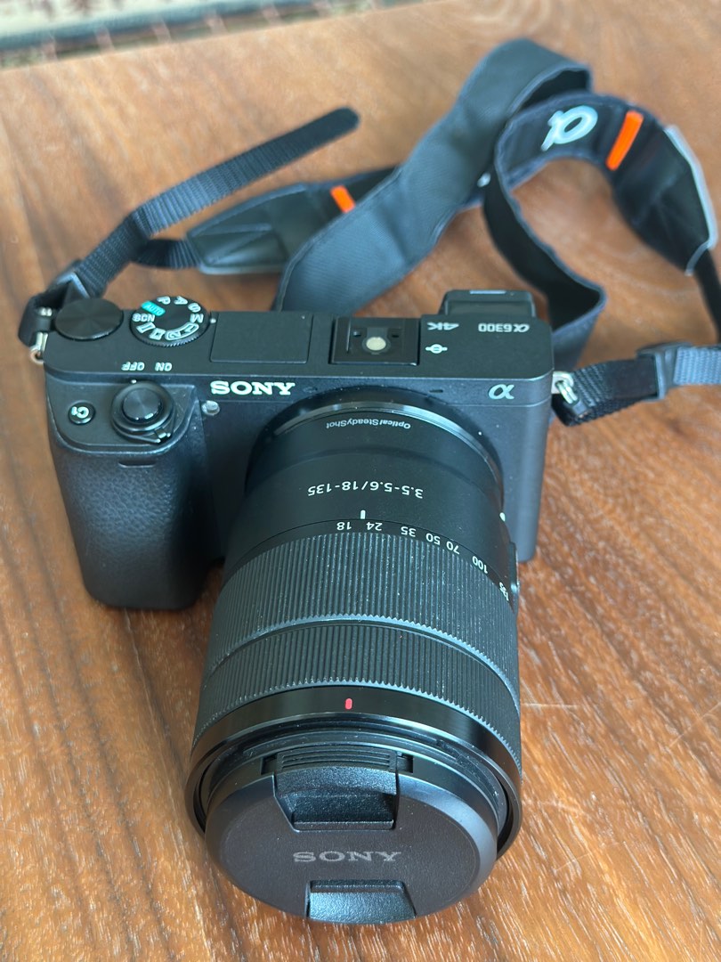 Sony Alpha 6300 including one lense, Photography, Cameras on Carousell