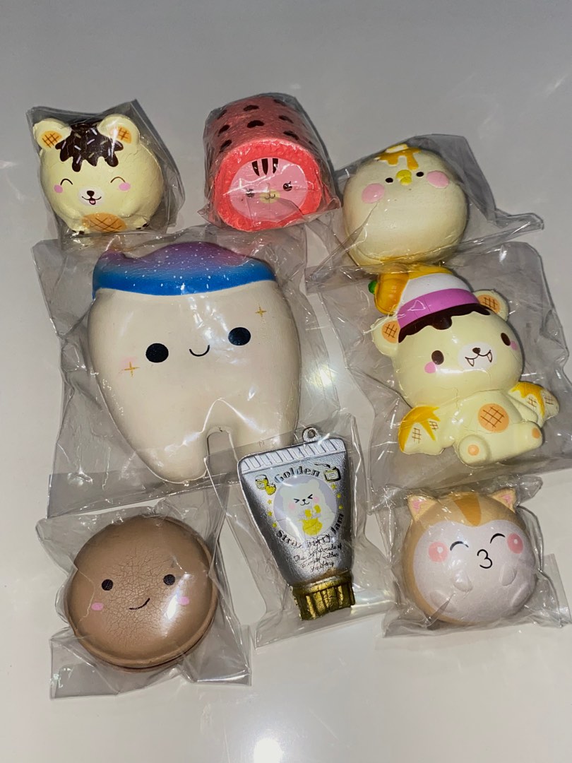 squishy preloved, Toys & Collectibles, Mainan di Carousell