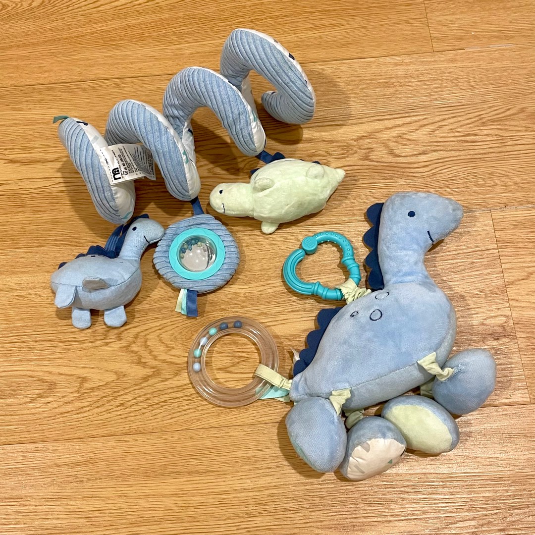 TakeAll Mothercare Sleepysaurus Cot Spiral and Activity Toy | Mainan ...
