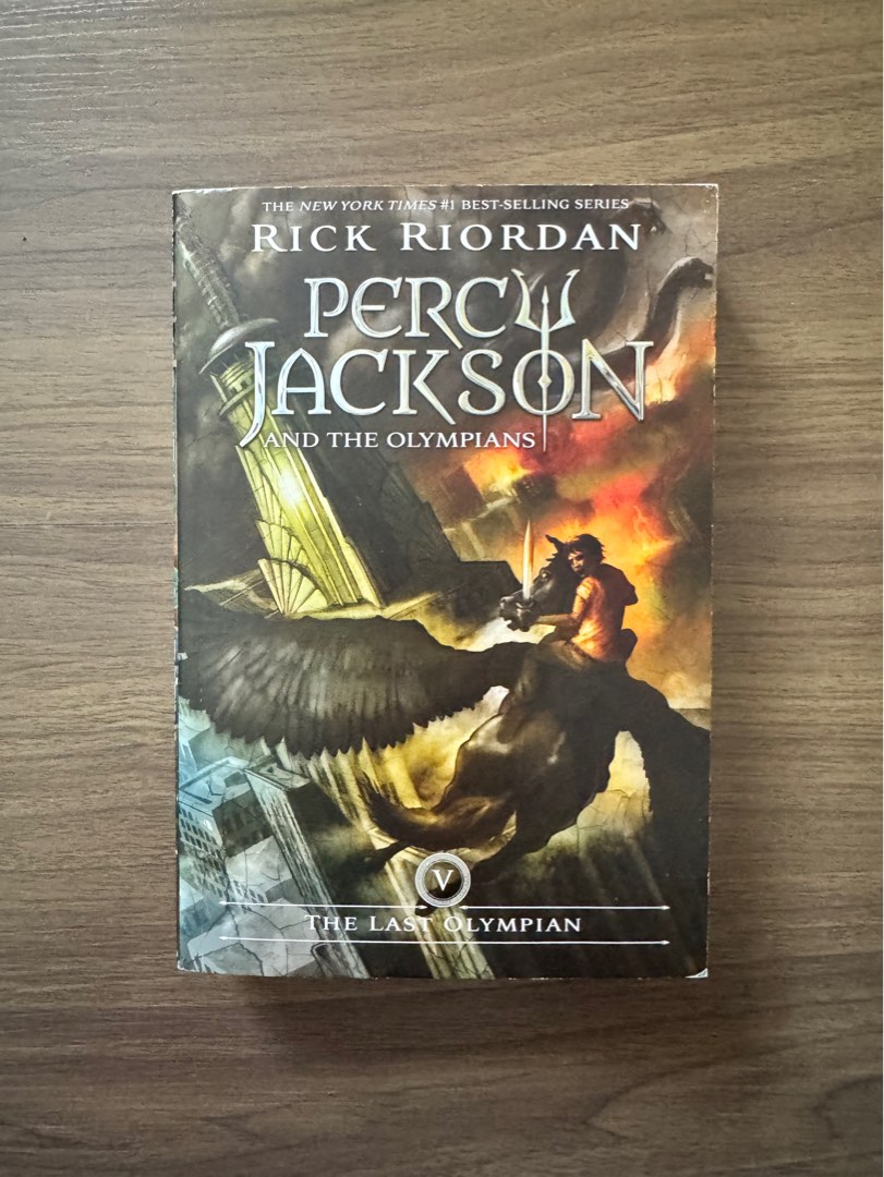 The Last Olympian by Rick Riordan (Percy Jackson and the Olympians Book ...