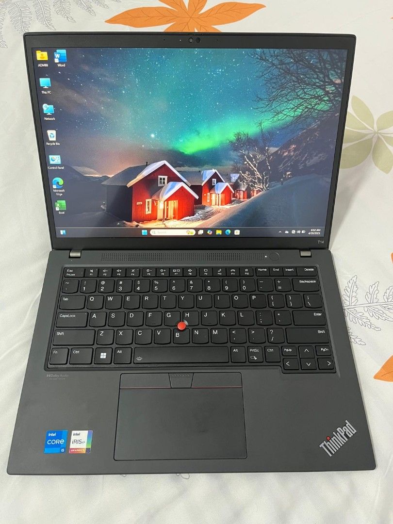 ThinkPad T14 Gen 3 / 12th Generation Intel Core i5 / 16GB Ram & 512GB ...