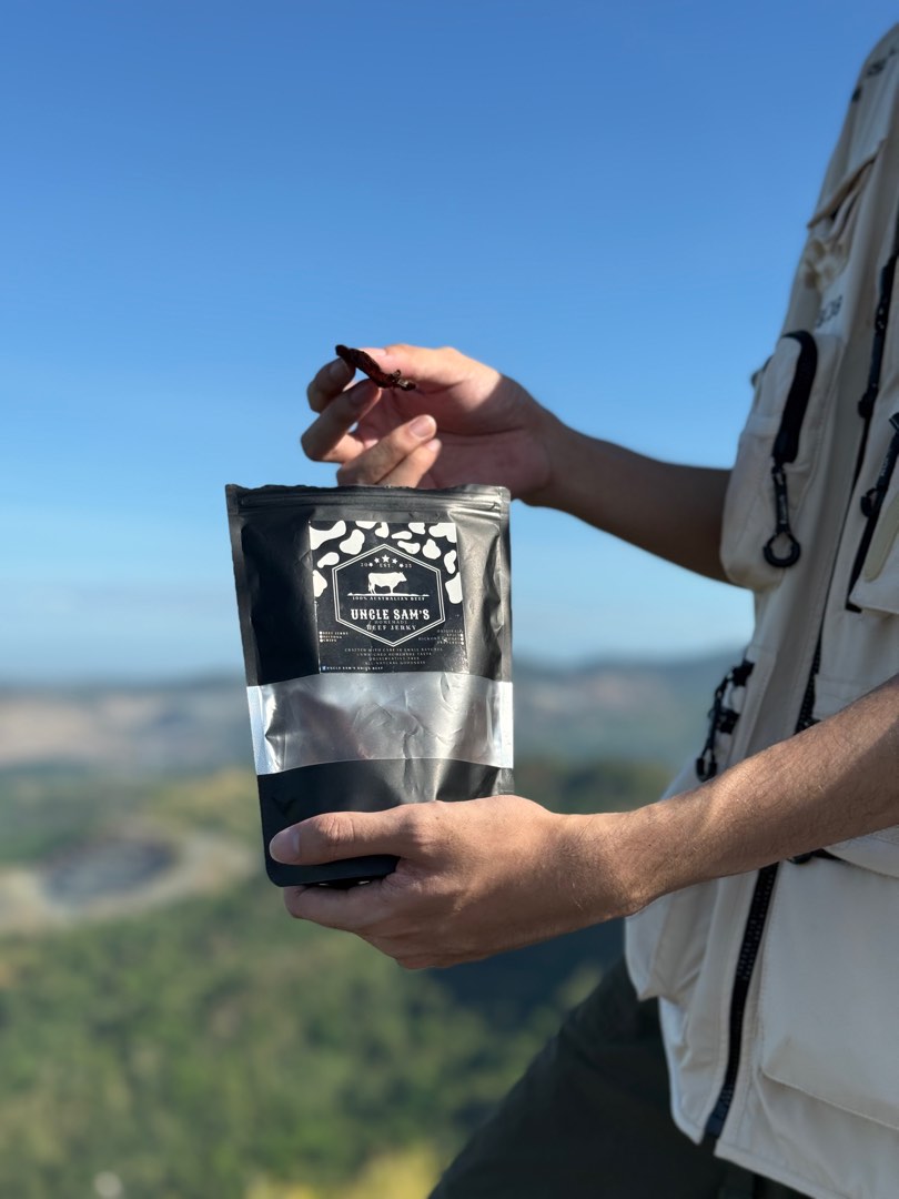 Uncle Sam's Beef Jerky, Food & Drinks, Packaged & Instant Food on Carousell