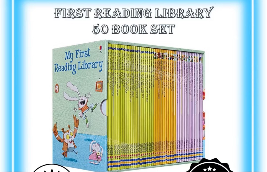Usborne My First Reading Library (50 books set), Hobbies & Toys, Books ...