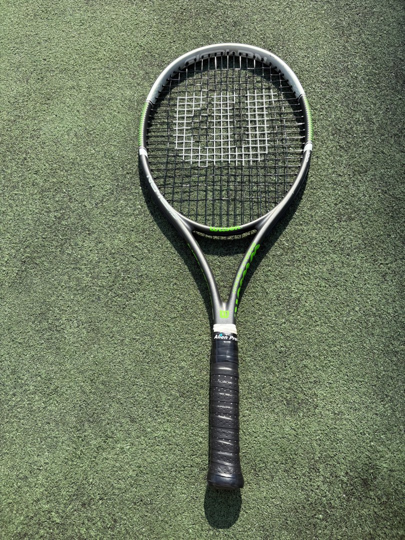 Wilson Nemesis100 Tennis Racket, Sports Equipment, Sports & Games ...
