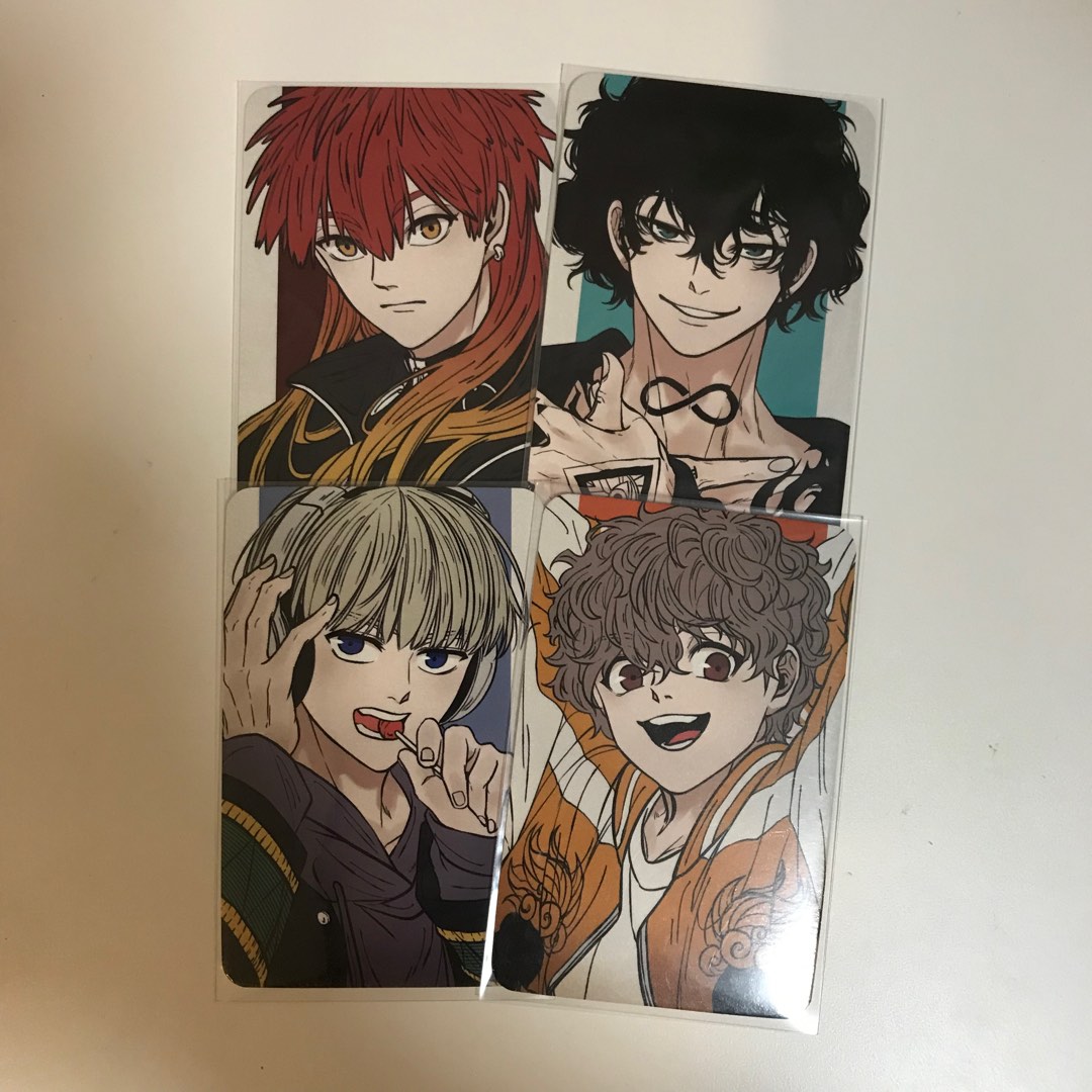 windbreaker kaji, choji, chika, endo pc set, Hobbies & Toys ...