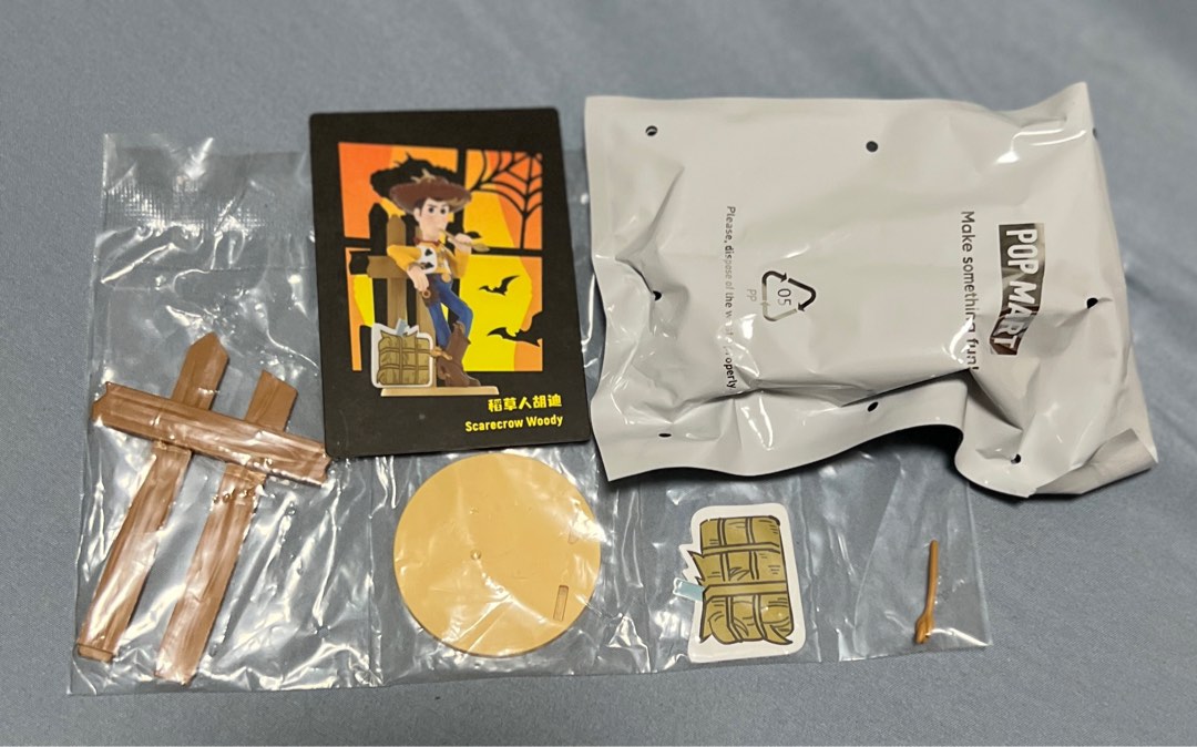 WTT Popmart Toy Story Spooky Night Woody for Forky The Vampire, Hobbies ...