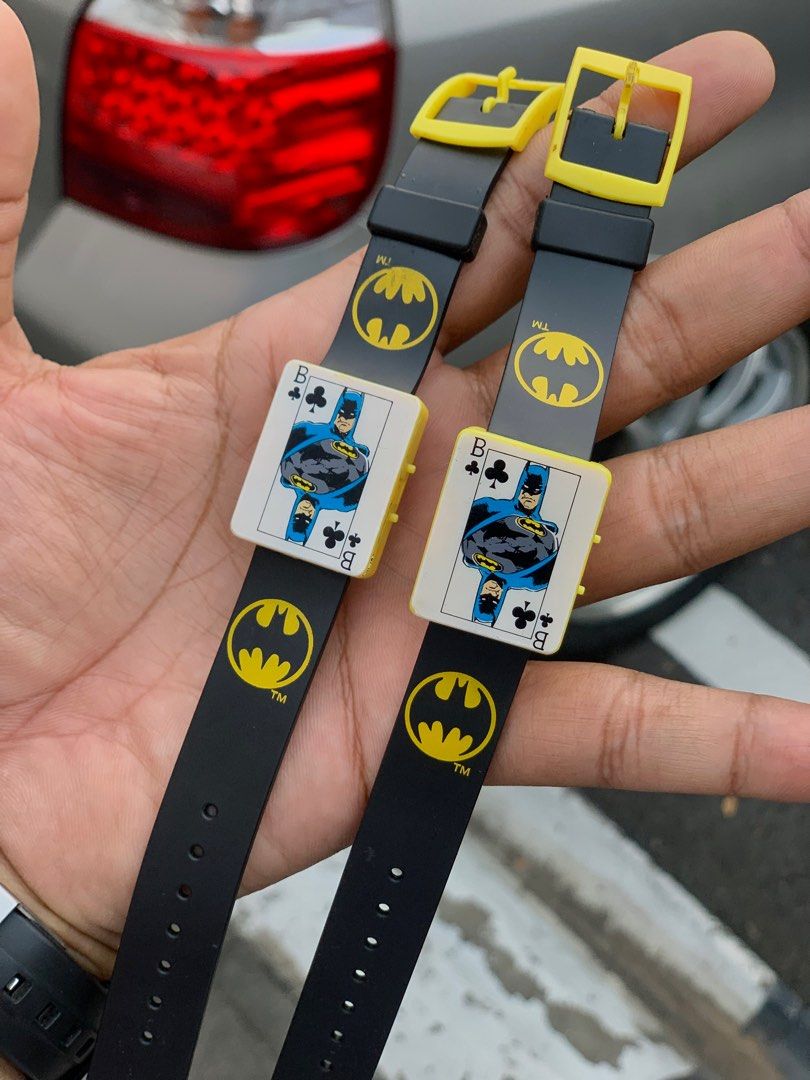 1989 Batman DC Comics, Fesyen Pria, Jam Tangan di Carousell