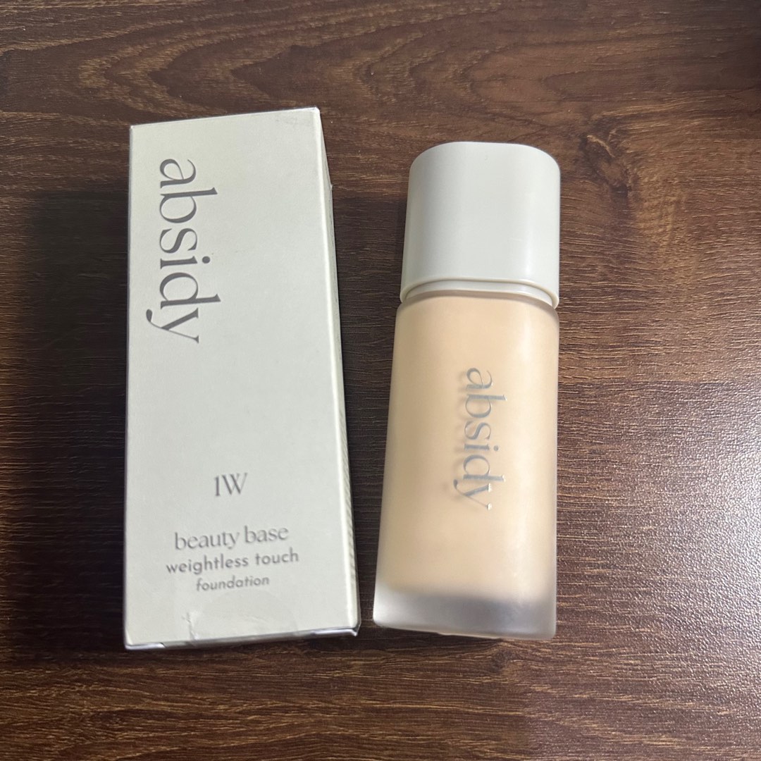 ABSIDY Beauty Base Weightless Touch Foundation - 1W, Beauty & Personal ...
