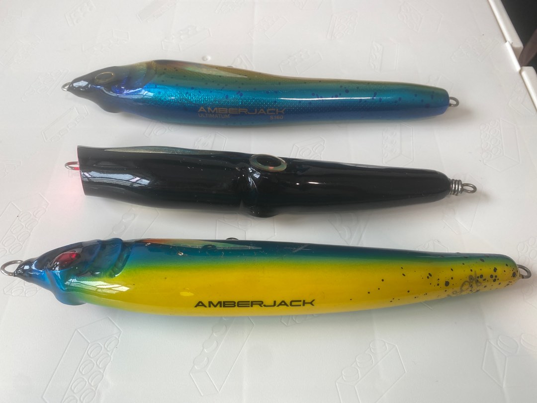 Amberjack lures, Sports Equipment, Fishing on Carousell