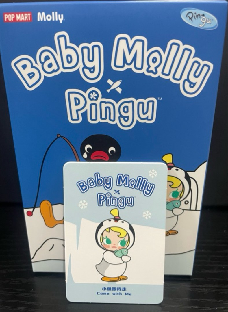 Baby Molly x pingu, Hobbies & Toys, Toys & Games on Carousell