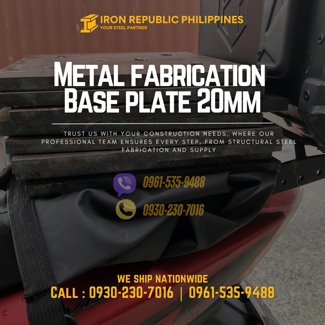 Base Plate 20MM - Stiffener Plate - Ms Plate - Stud Bolt - Anchor Bolt ...