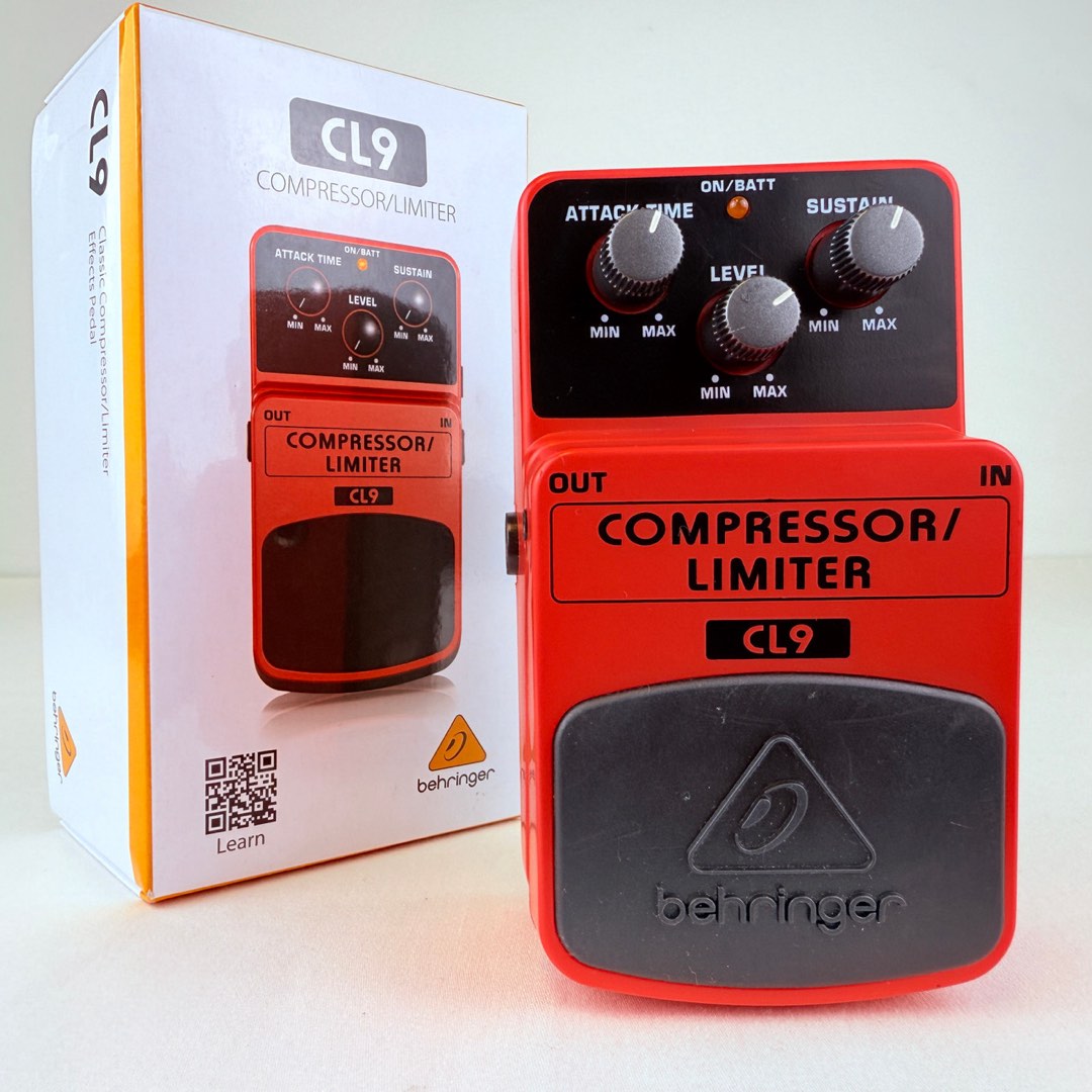 Behringer CL9 Compressor/Limiter Guitar Pedal, Hobbies & Toys, Music ...