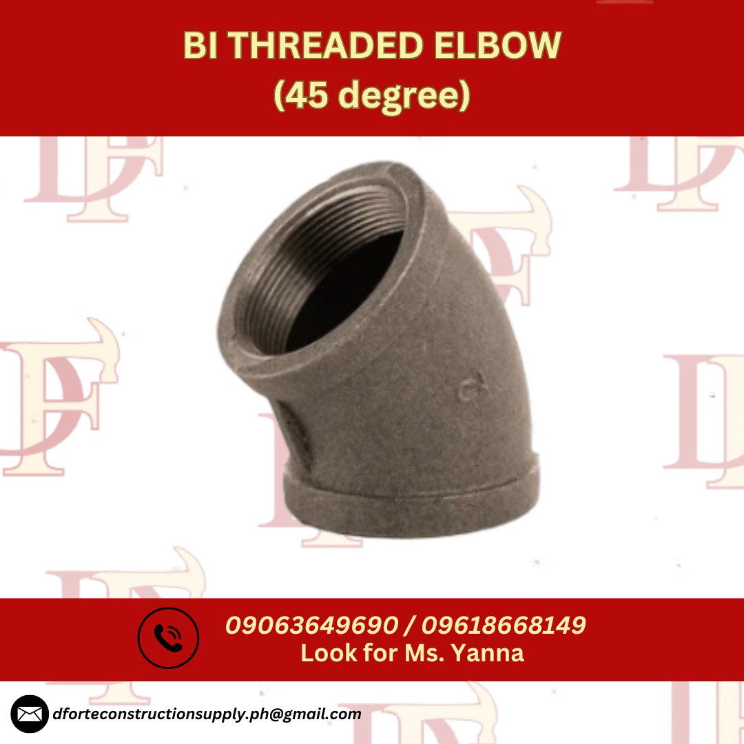 bi threaded elbow, Commercial & Industrial, Construction & Building ...