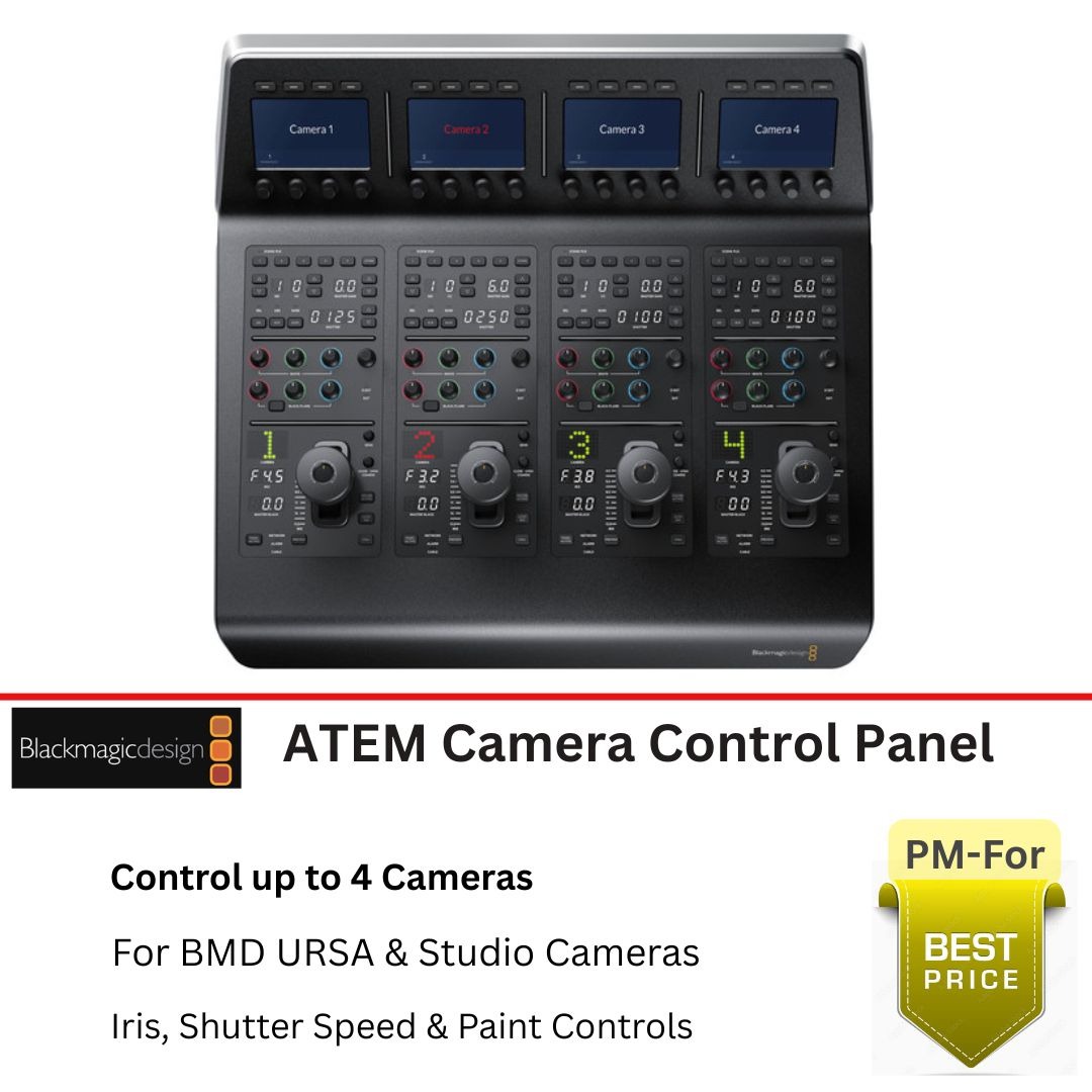Blackmagic Design ATEM Camera Control Panel, Photography, Video Cameras ...