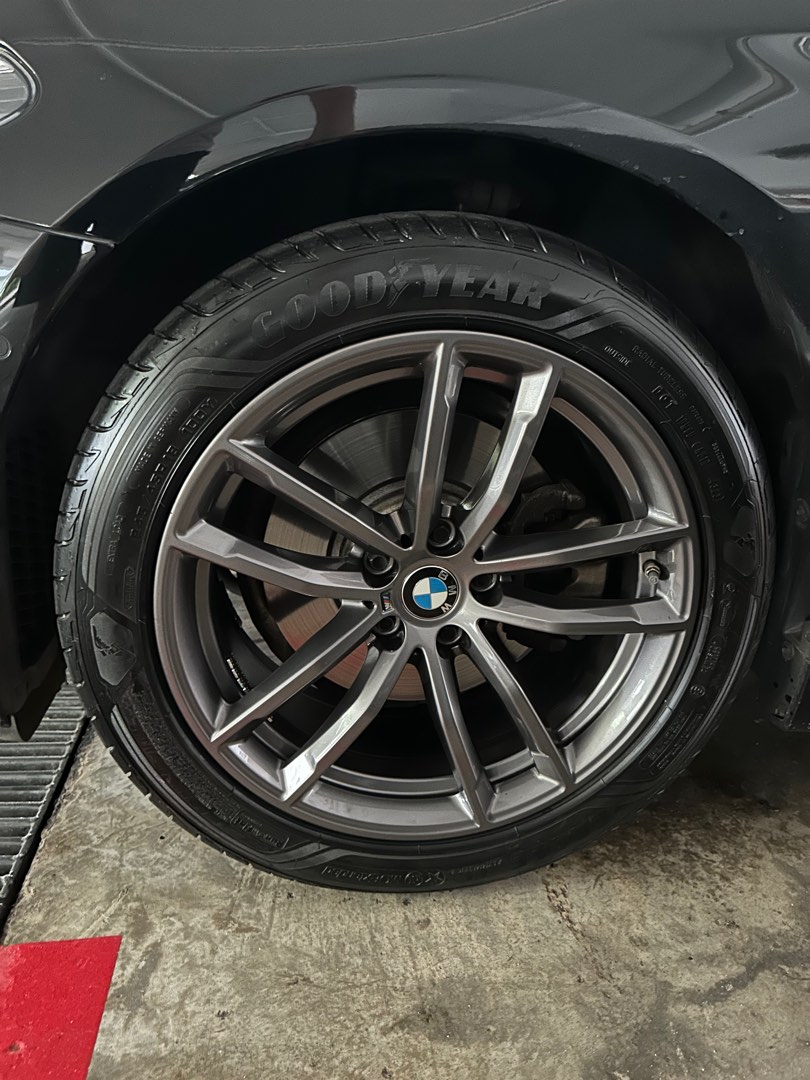 BMW 5 series G30 rims 662M Msport 18 inch staggered wheels and tyres ...