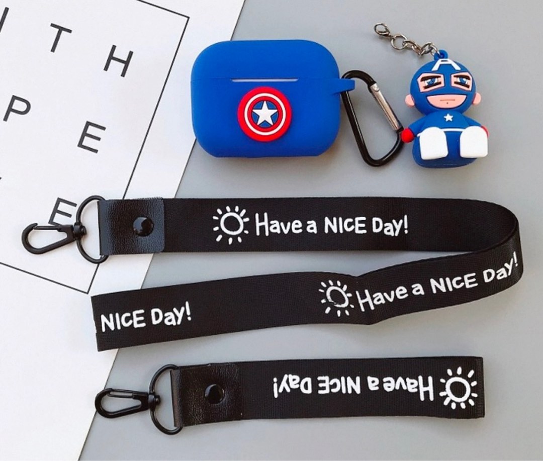 Captain America AirPods Pro/ Pro 2 Casing, Mobile Phones & Gadgets ...